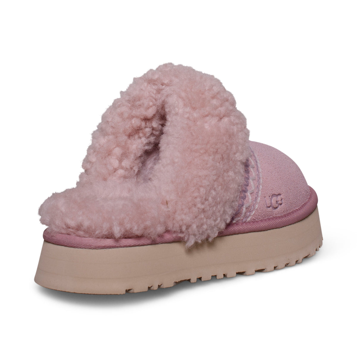 UGG Disquette Atherson Rose Grey Slippers - Women's – MyCozyBoots