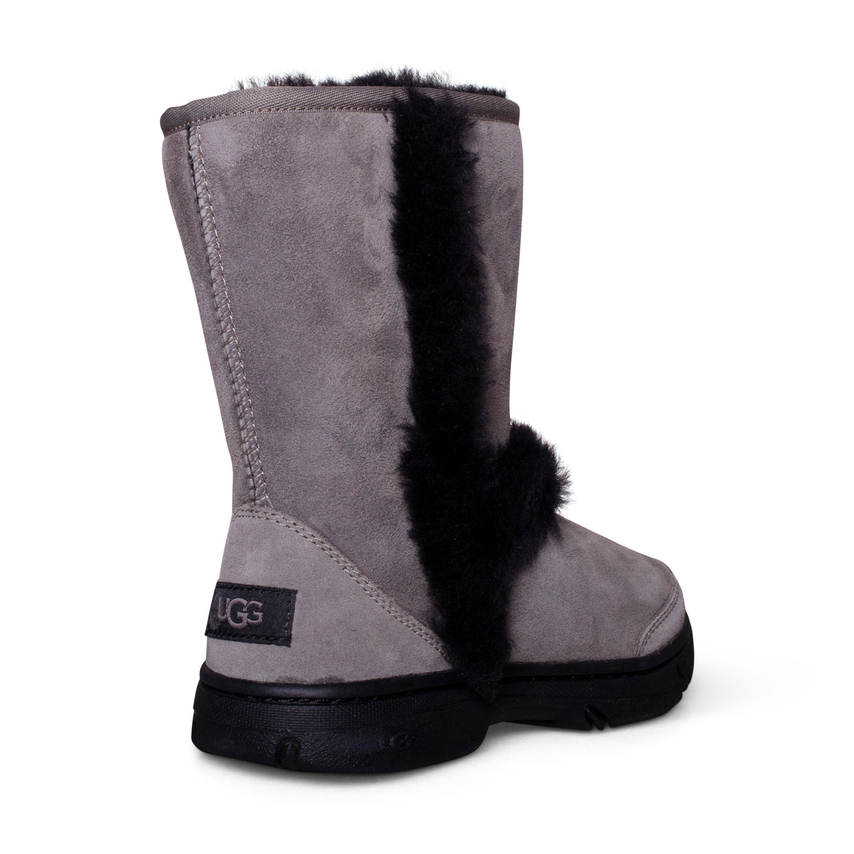 UGG Sunburst Short Grey Boots - Women's – MyCozyBoots