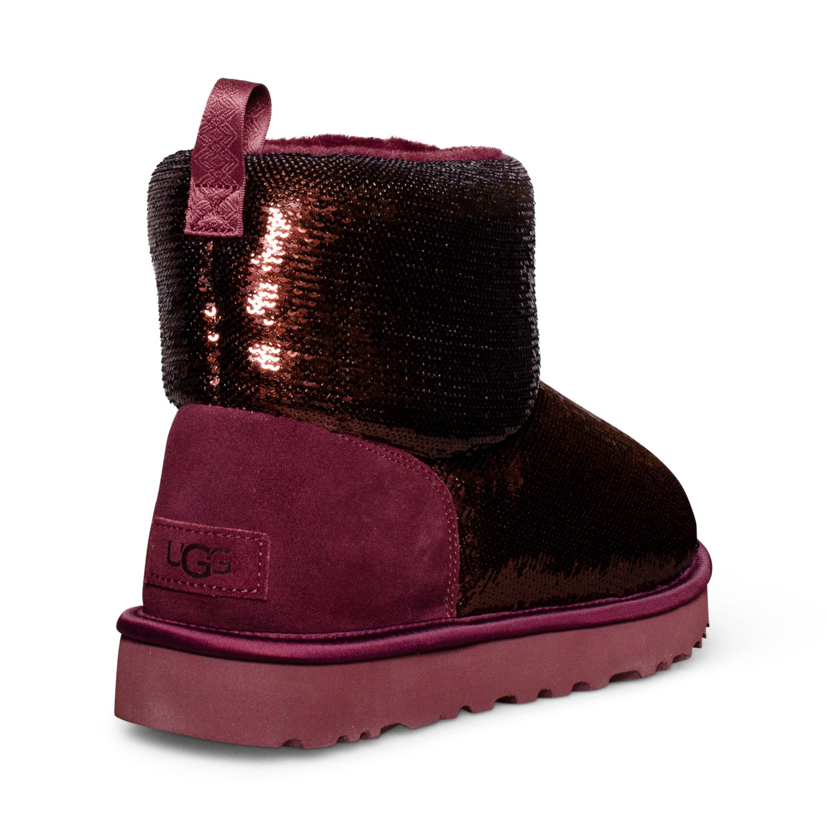 UGG Classic Mini Mirror Ball Wild Grape Boots - Women's – MyCozyBoots