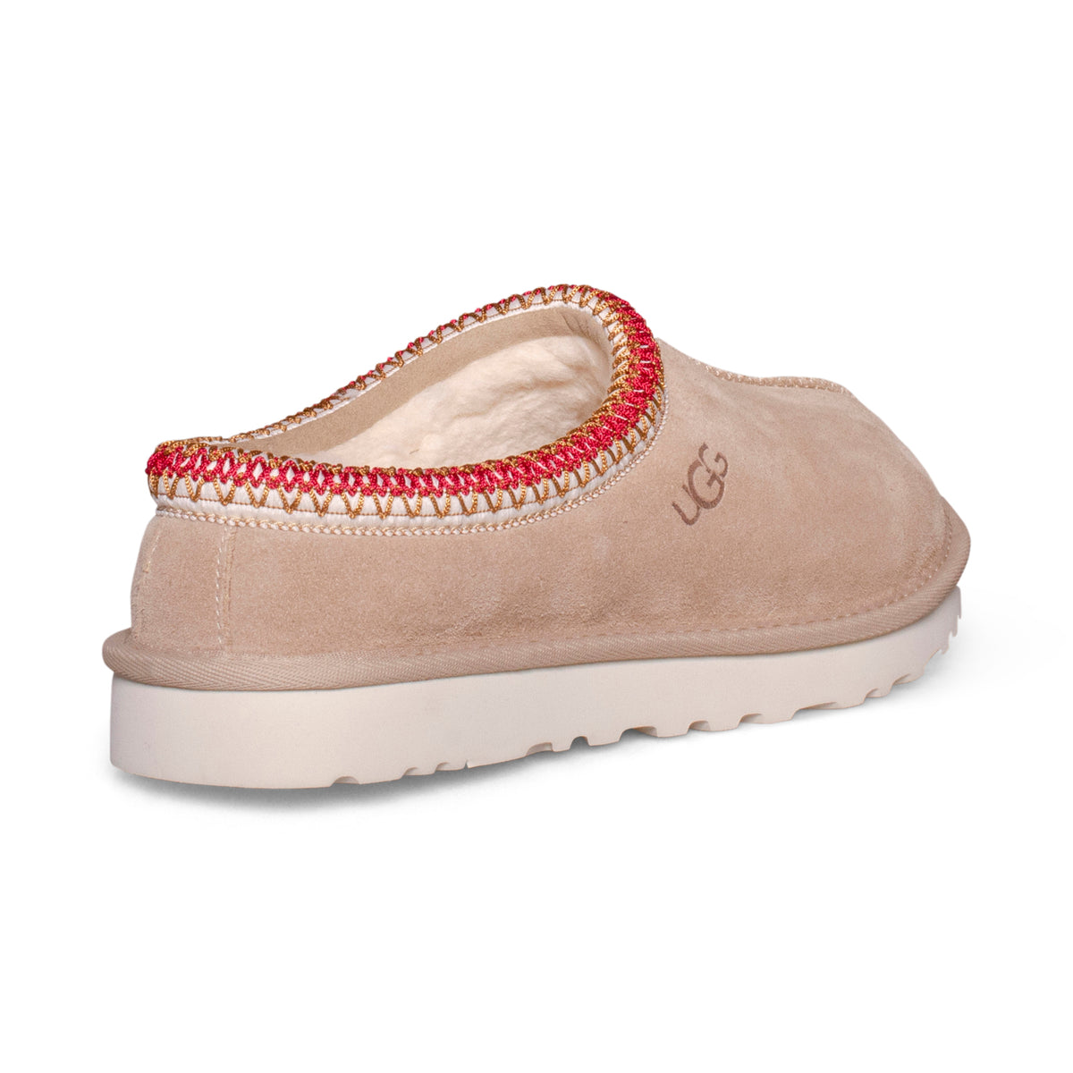 UGG Tasman Sand / Dark Cherry Slippers - Women's – MyCozyBoots