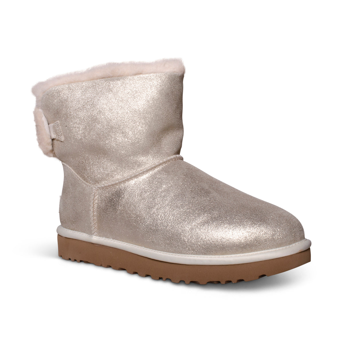 UGG Arielle Sparkle Platinum Gold Boots - Women's – MyCozyBoots