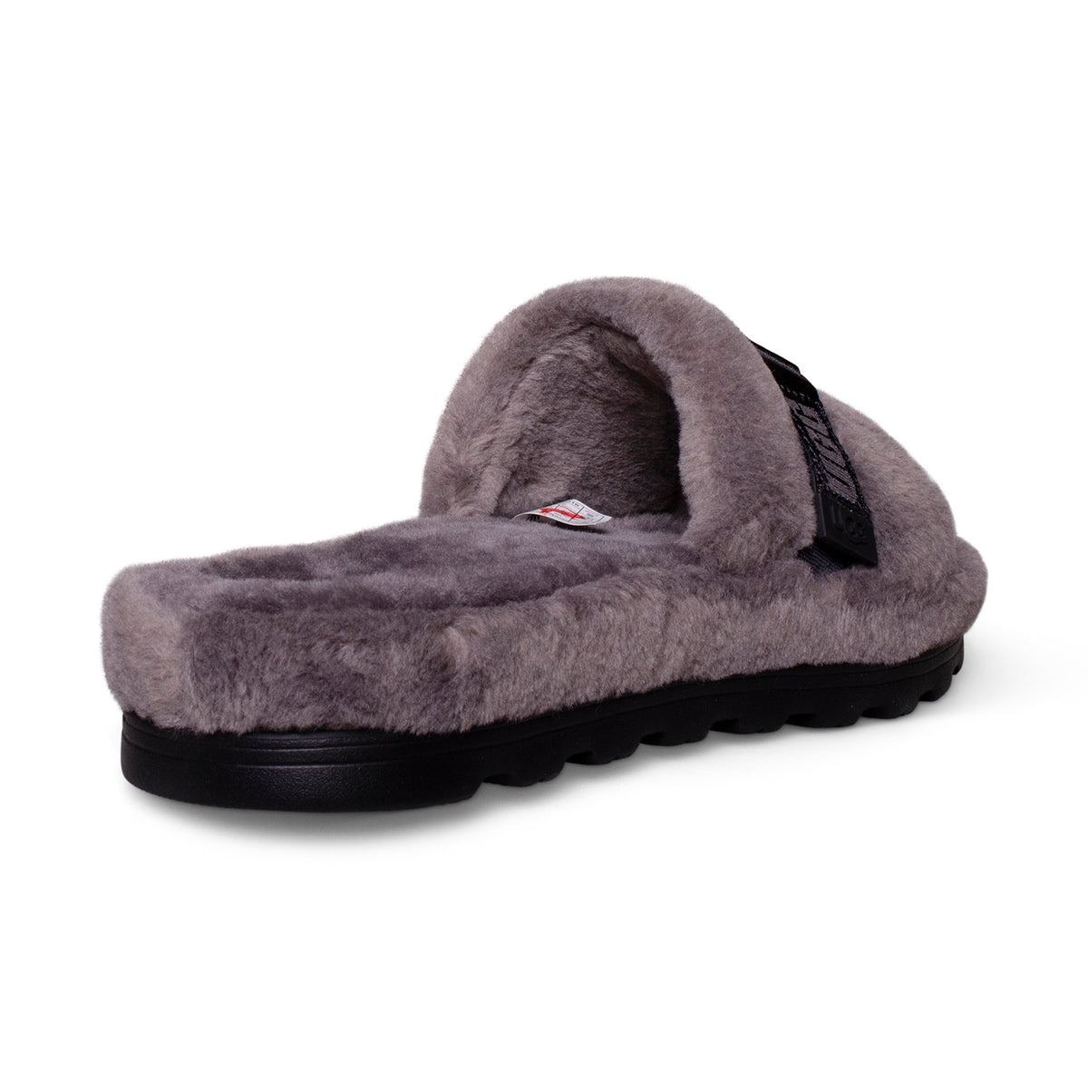 UGG Fluff Up Charcoal Slippers - Men's – MyCozyBoots