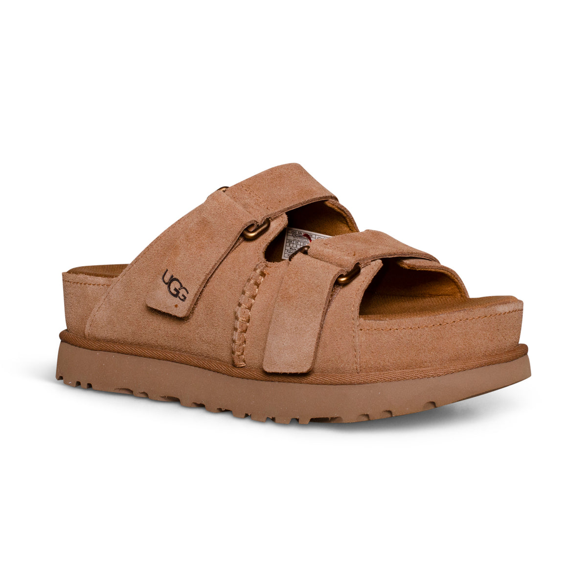 UGG Goldenstar Hi Slide Chestnut - Women's – MyCozyBoots
