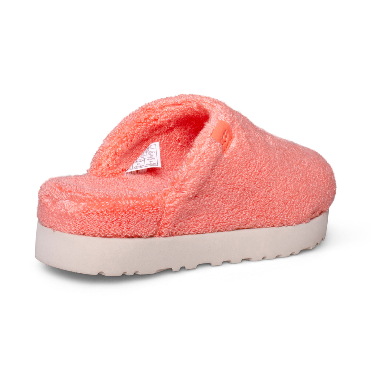 UGG Fuzz Sugar Terry Slide Pink Blossom Slippers - Women's – MyCozyBoots
