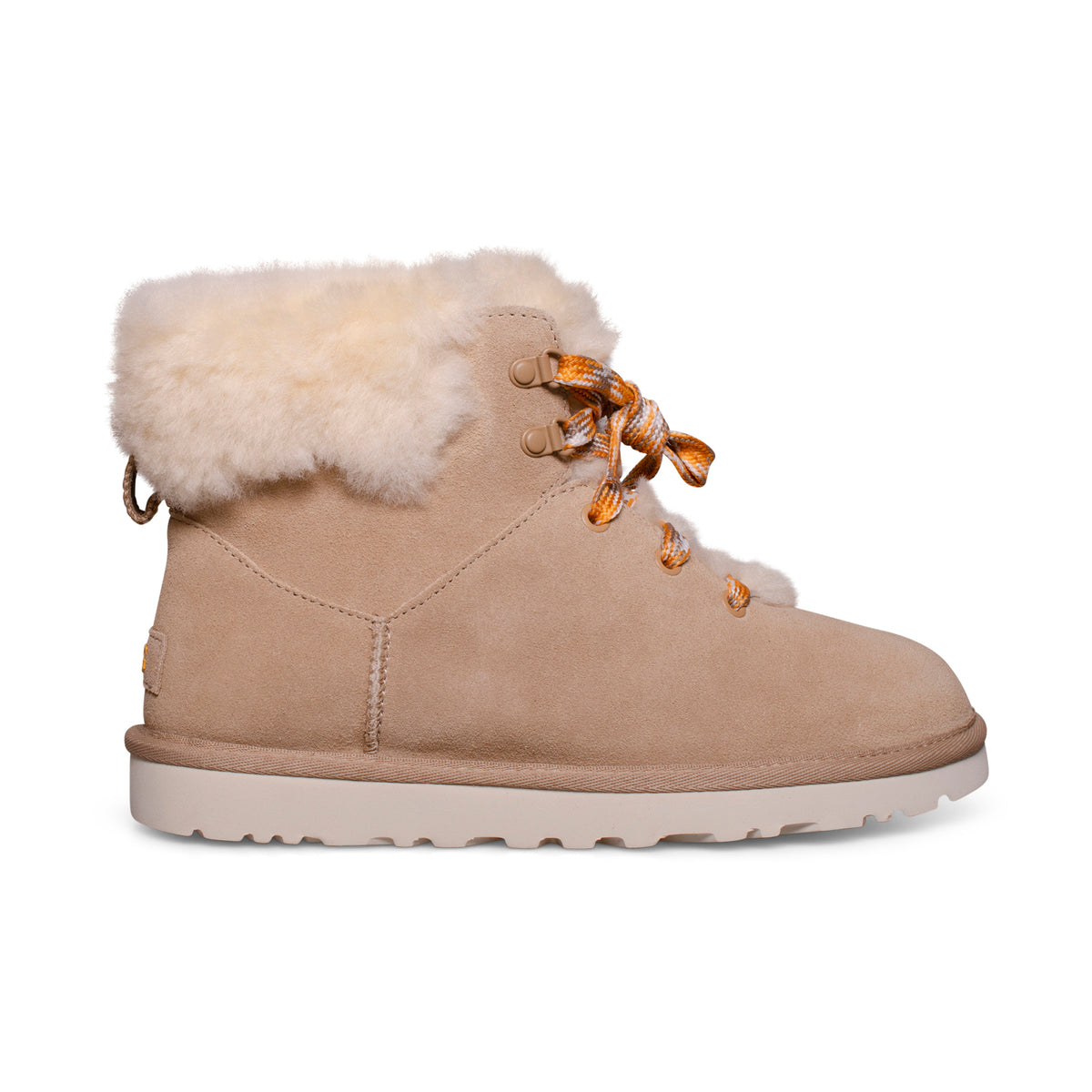 UGG Classic Mini Alpine Lace Sand Boots - Women's – MyCozyBoots