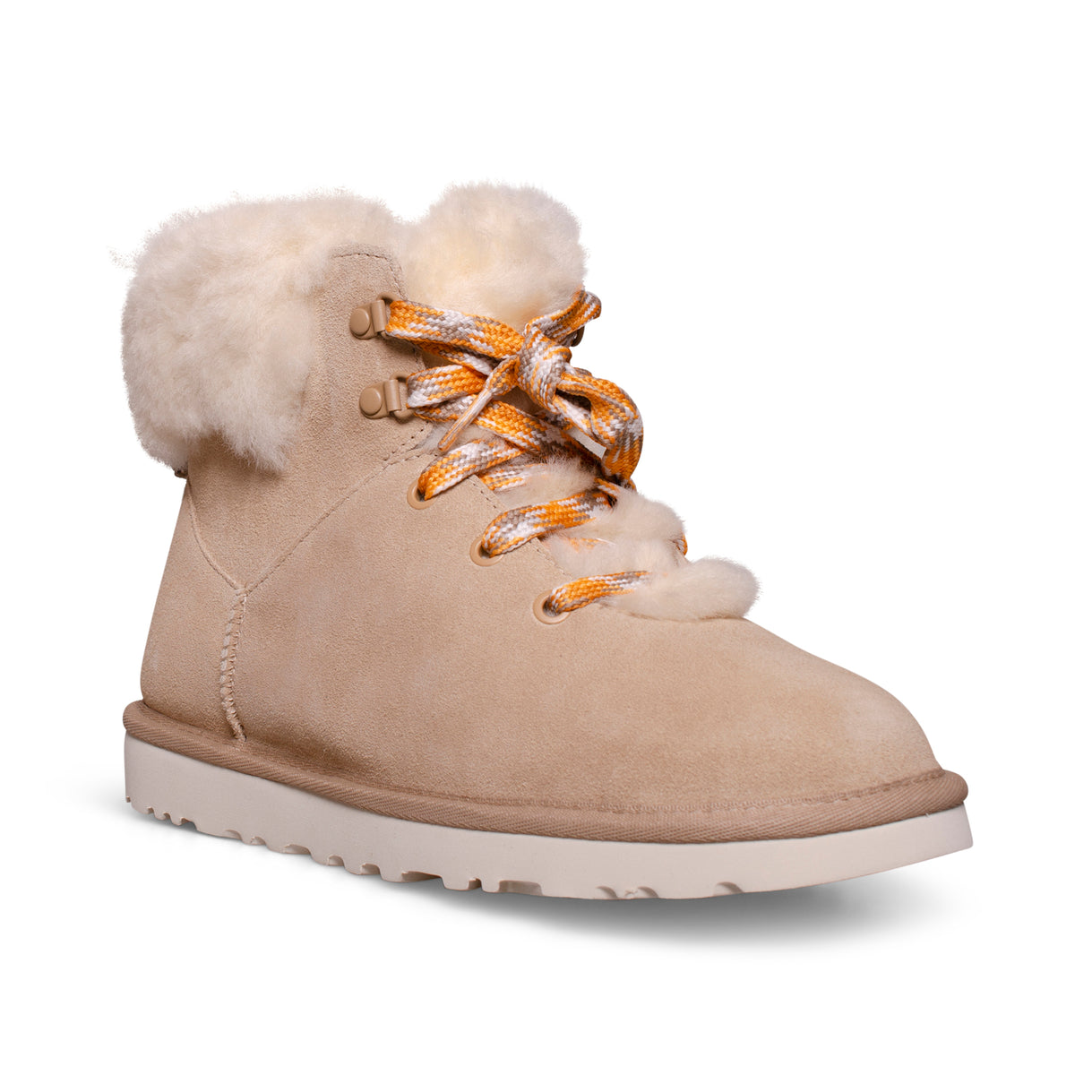 UGG Classic Mini Alpine Lace Sand Boots - Women's – MyCozyBoots
