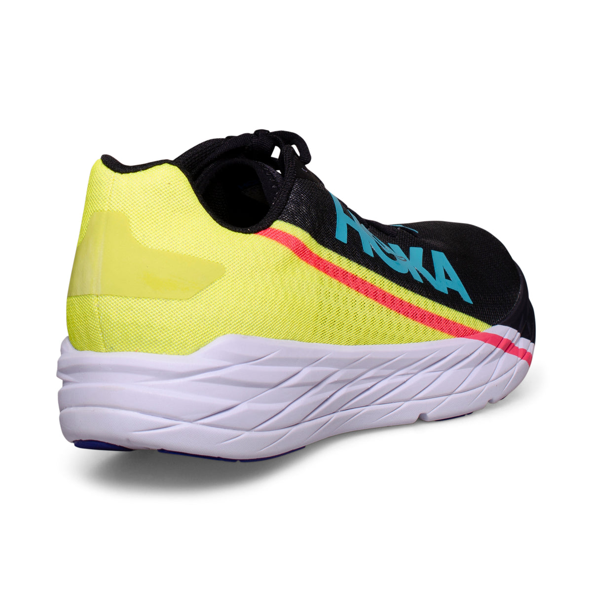 HOKA One One Rocket X Black / Evening Primrose Running Shoes - All Gen ...