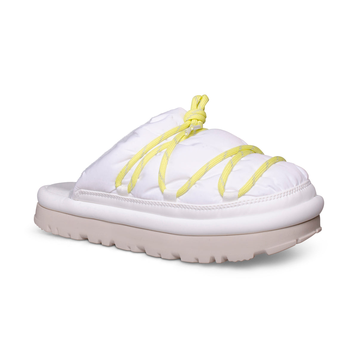 UGG Spaceslider Tech Slide White Slippers - Women's – MyCozyBoots