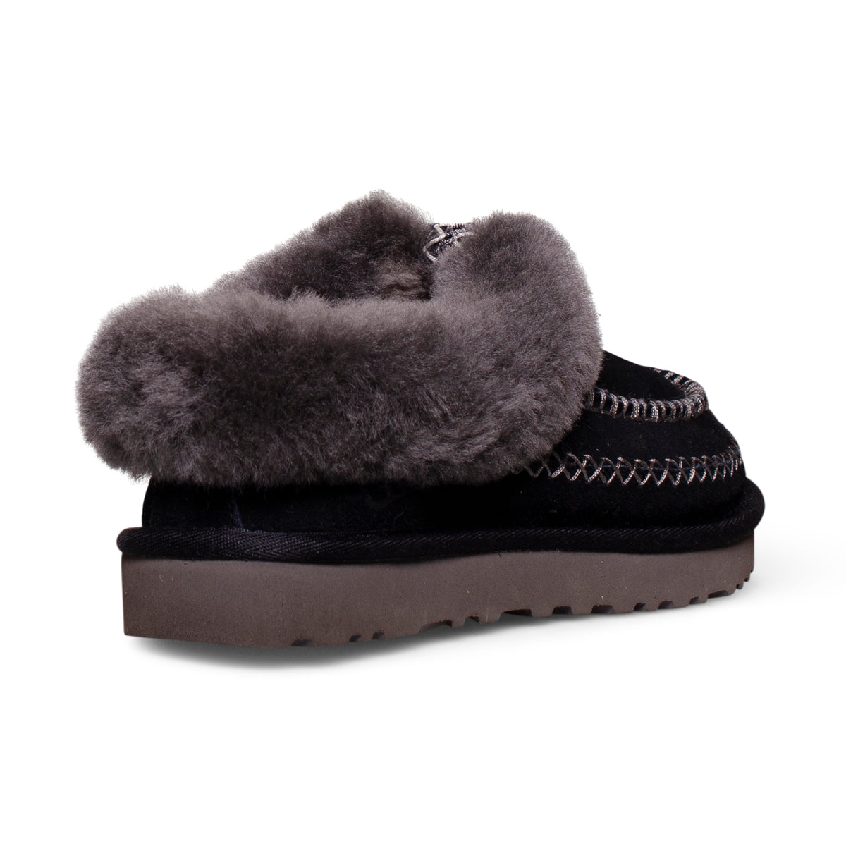 UGG Tasman Alpine Black Slippers for Women – Cozy & Stylish Comfort ...
