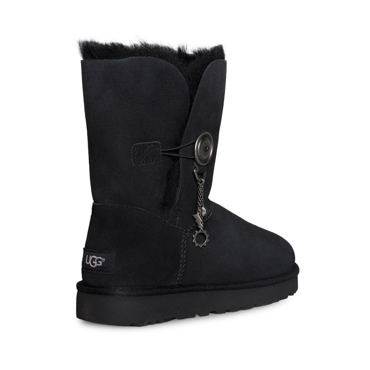 UGG Azalea Charm Black Boots - Women's – MyCozyBoots