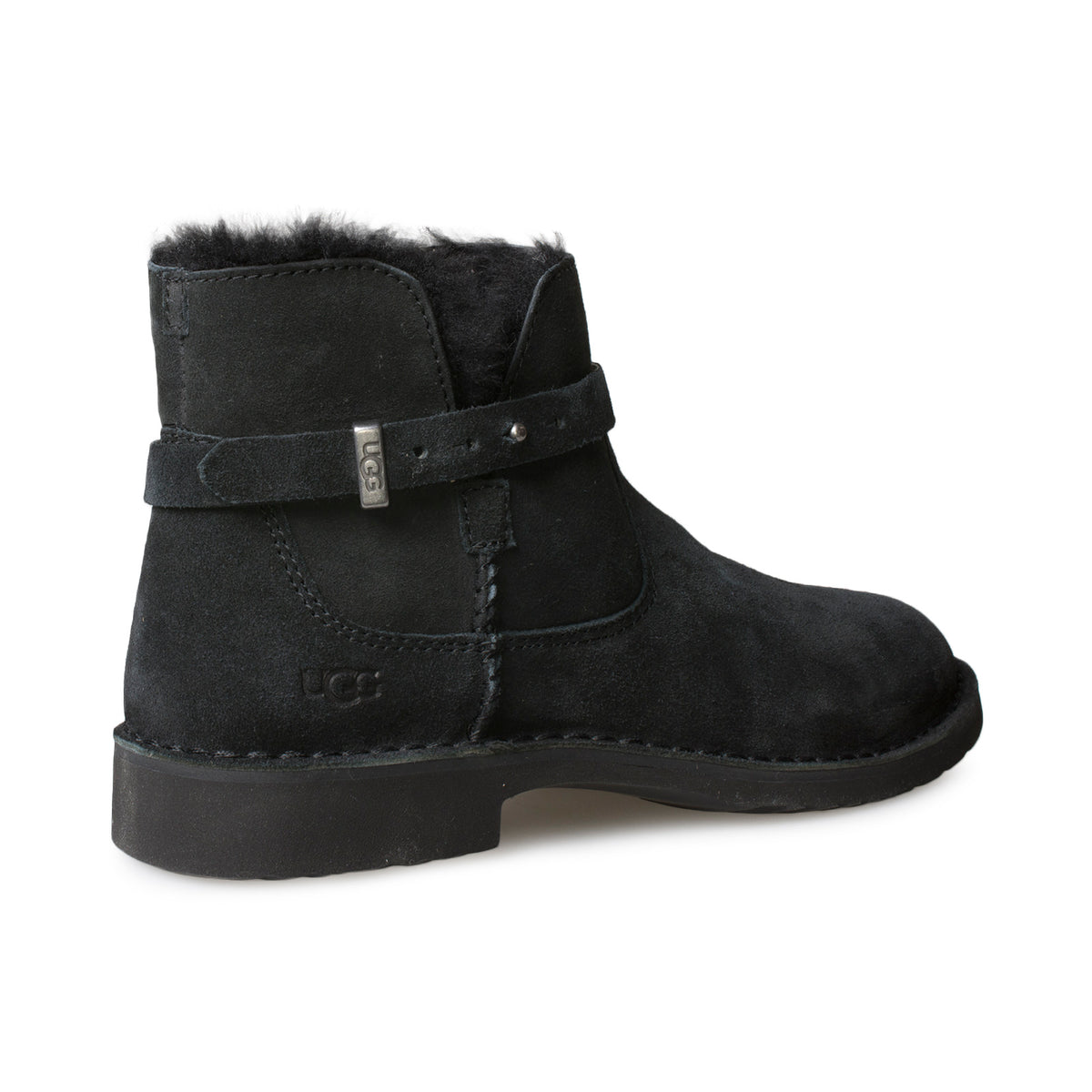 UGG Elisa Black Boots - Women's – MyCozyBoots