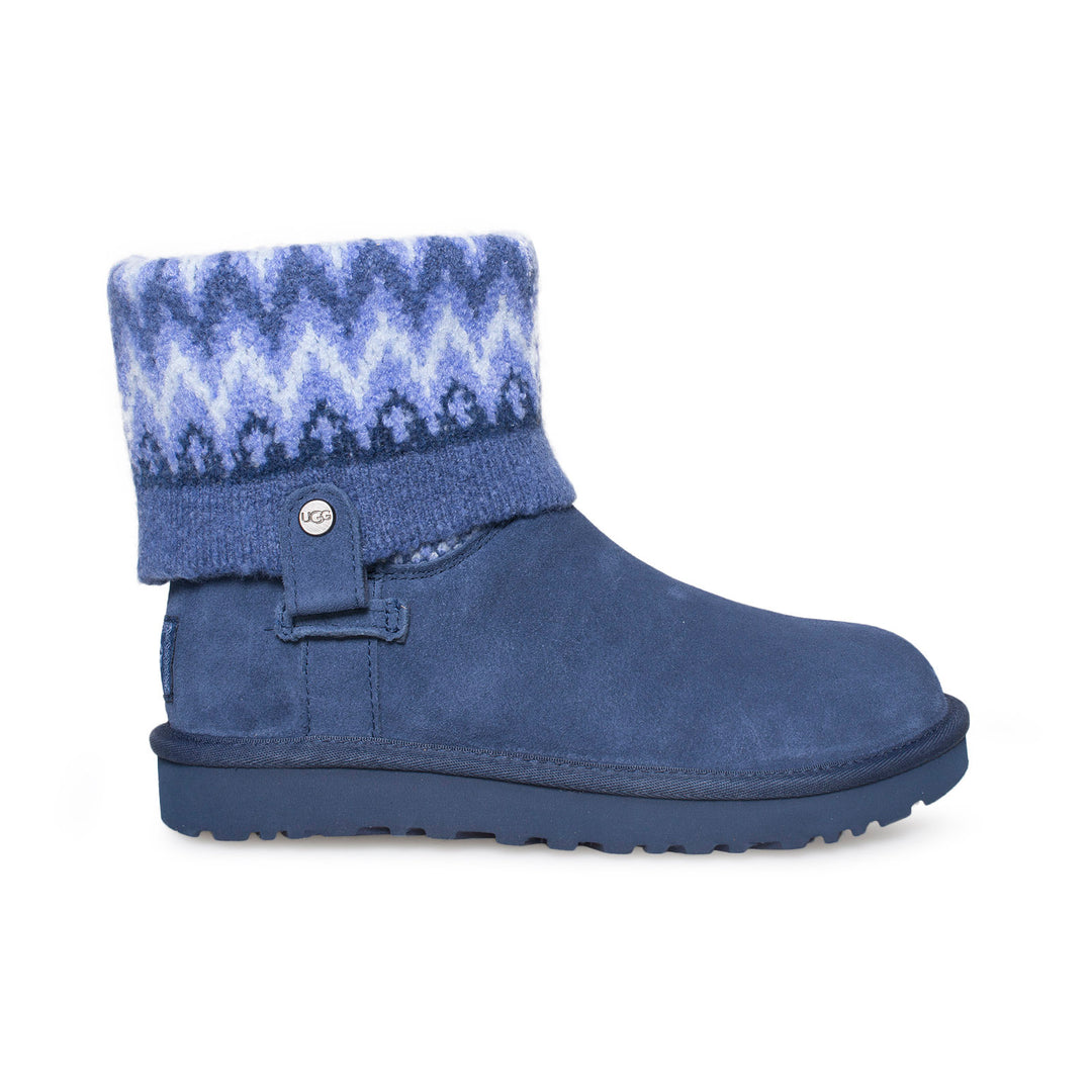 UGG Saela Icelandic Navy Boots MyCozyBoots