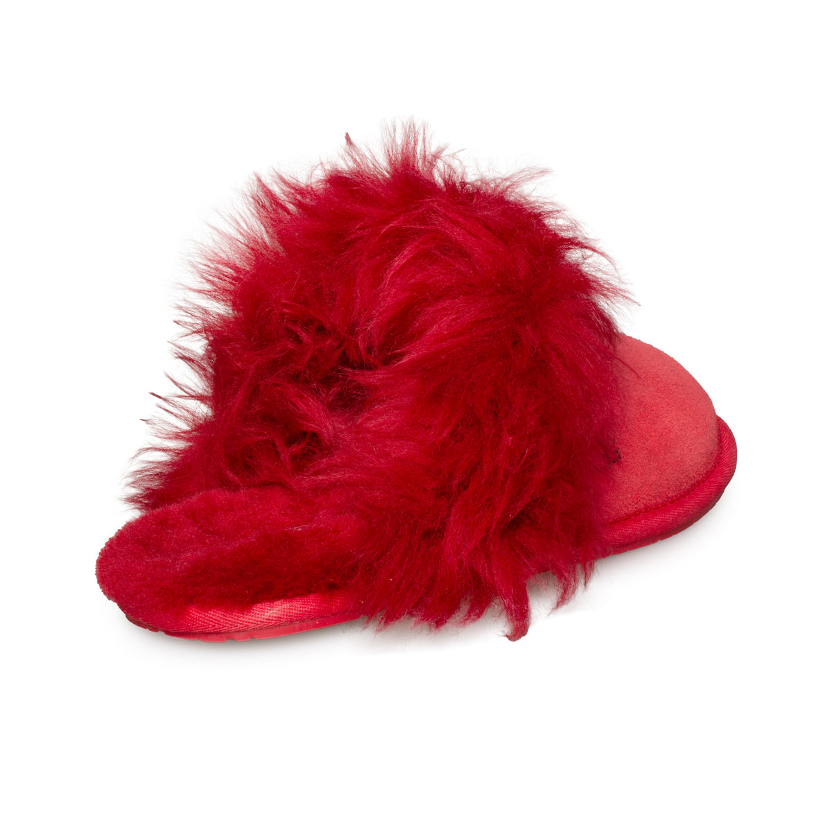UGG Scuff Sis Ribbon Red Slippers - Women's – MyCozyBoots