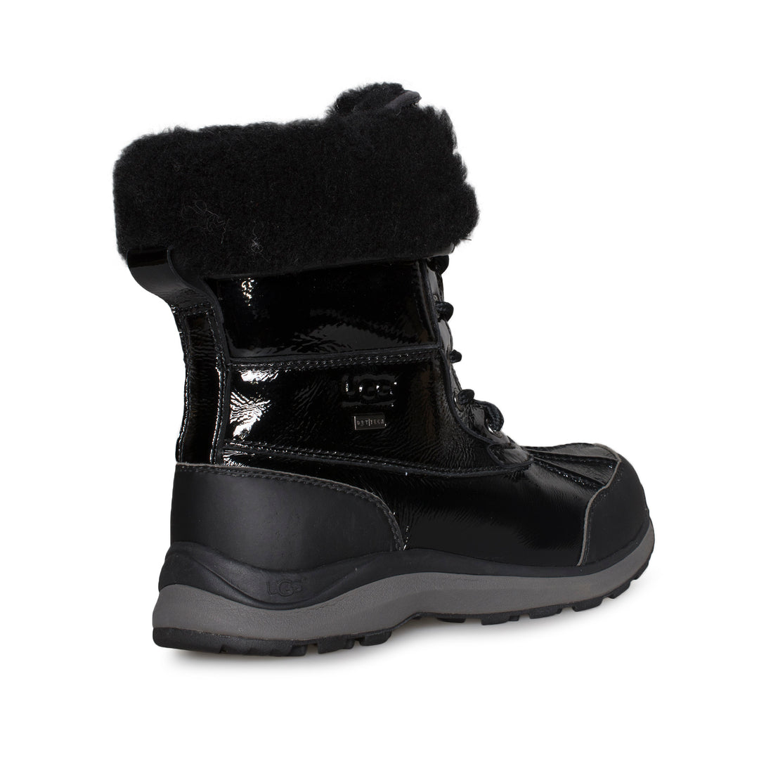 Ugg black patent boots store