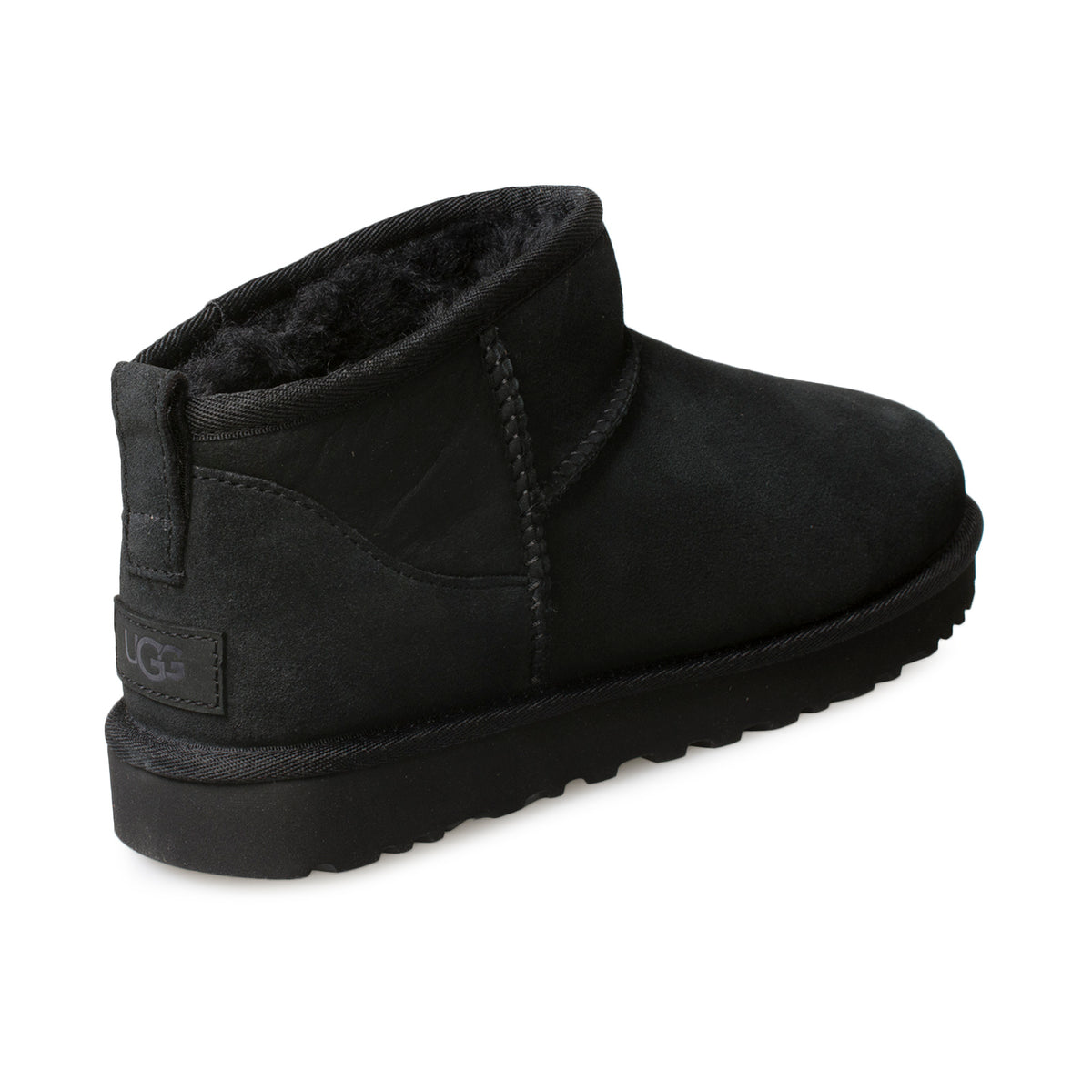 UGG Classic Ultra Mini Black Boots - Women's – MyCozyBoots