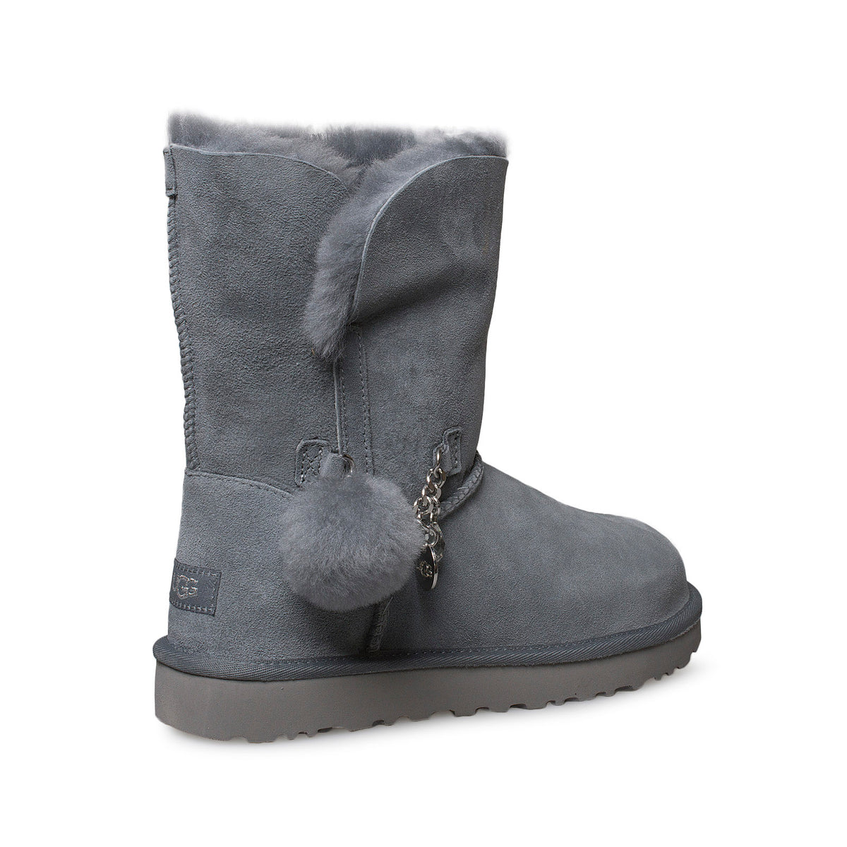 UGG Classic Short Charm Geyser Boots - Women's – MyCozyBoots
