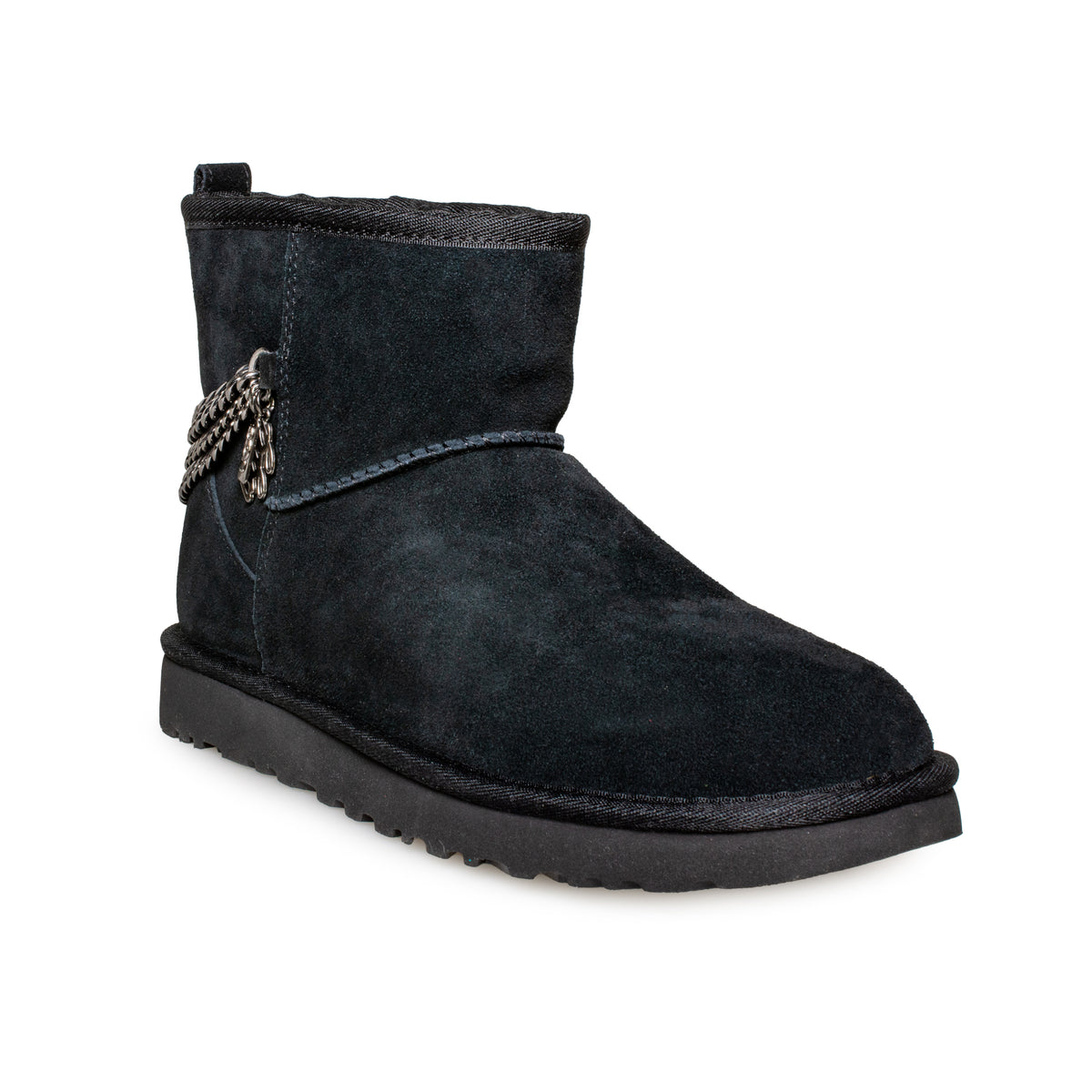 UGG Classic Mini Chains Black Boots - Women's – MyCozyBoots