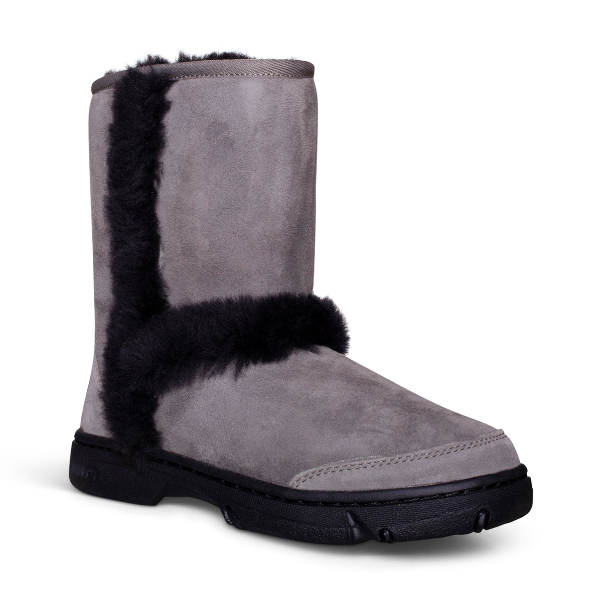 UGG Sunburst Short Grey Boots - Women's – MyCozyBoots