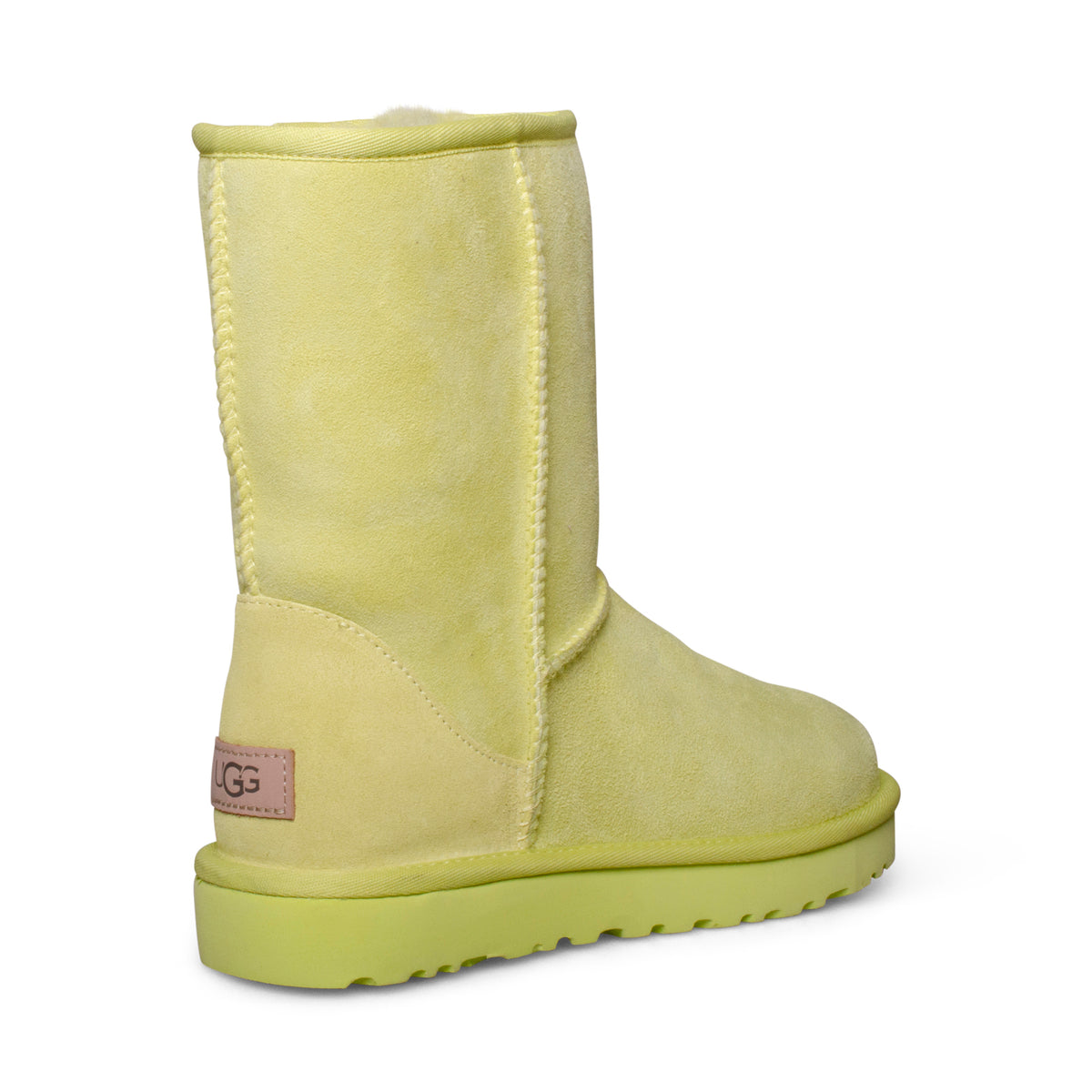UGG Classic Short II Sunny Lime Boots - Women's – MyCozyBoots