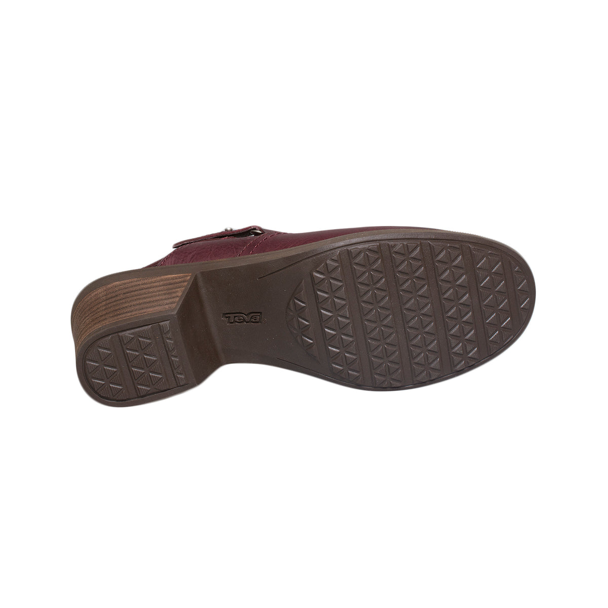 TEVA Foxy Leather Burgundy Clogs - Women's – MyCozyBoots