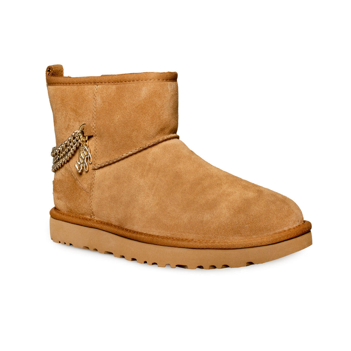 UGG Classic Mini Chains Chestnut Boots - Women's – MyCozyBoots