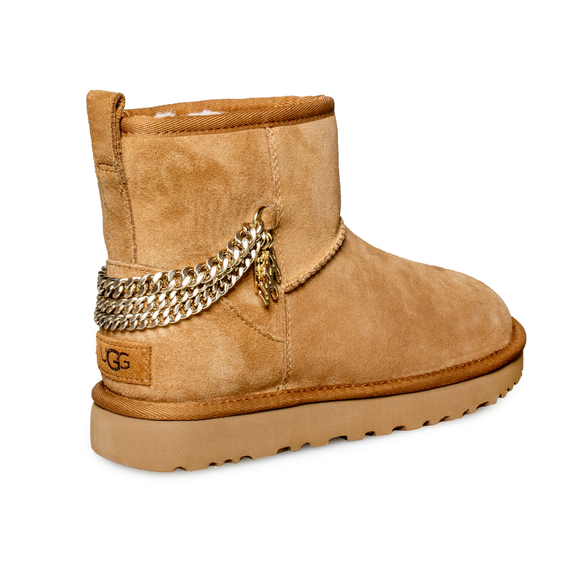 UGG Classic Mini Chains Chestnut Boots - Women's – MyCozyBoots