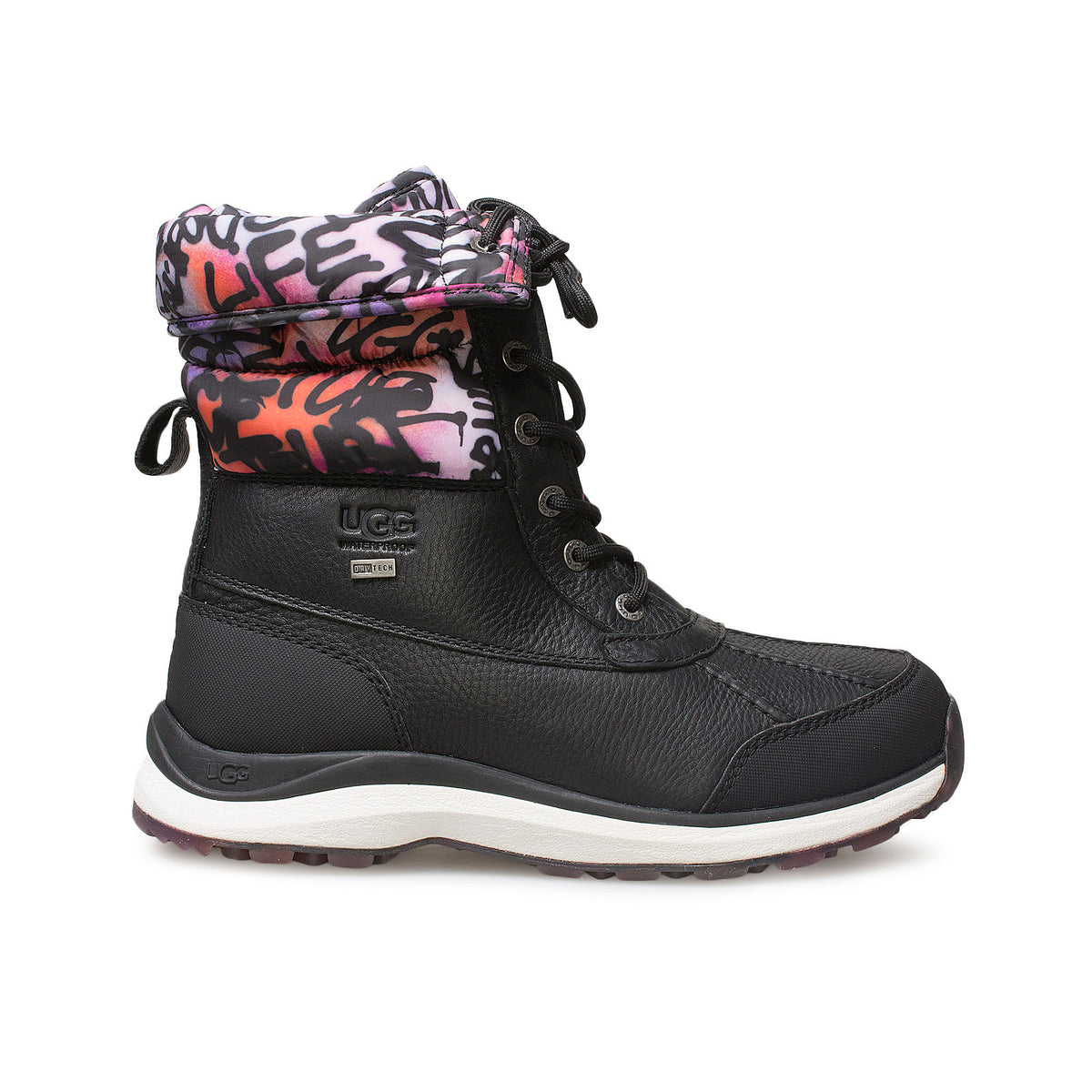 UGG Adirondack III Graffiti Black Boots - Women's – MyCozyBoots