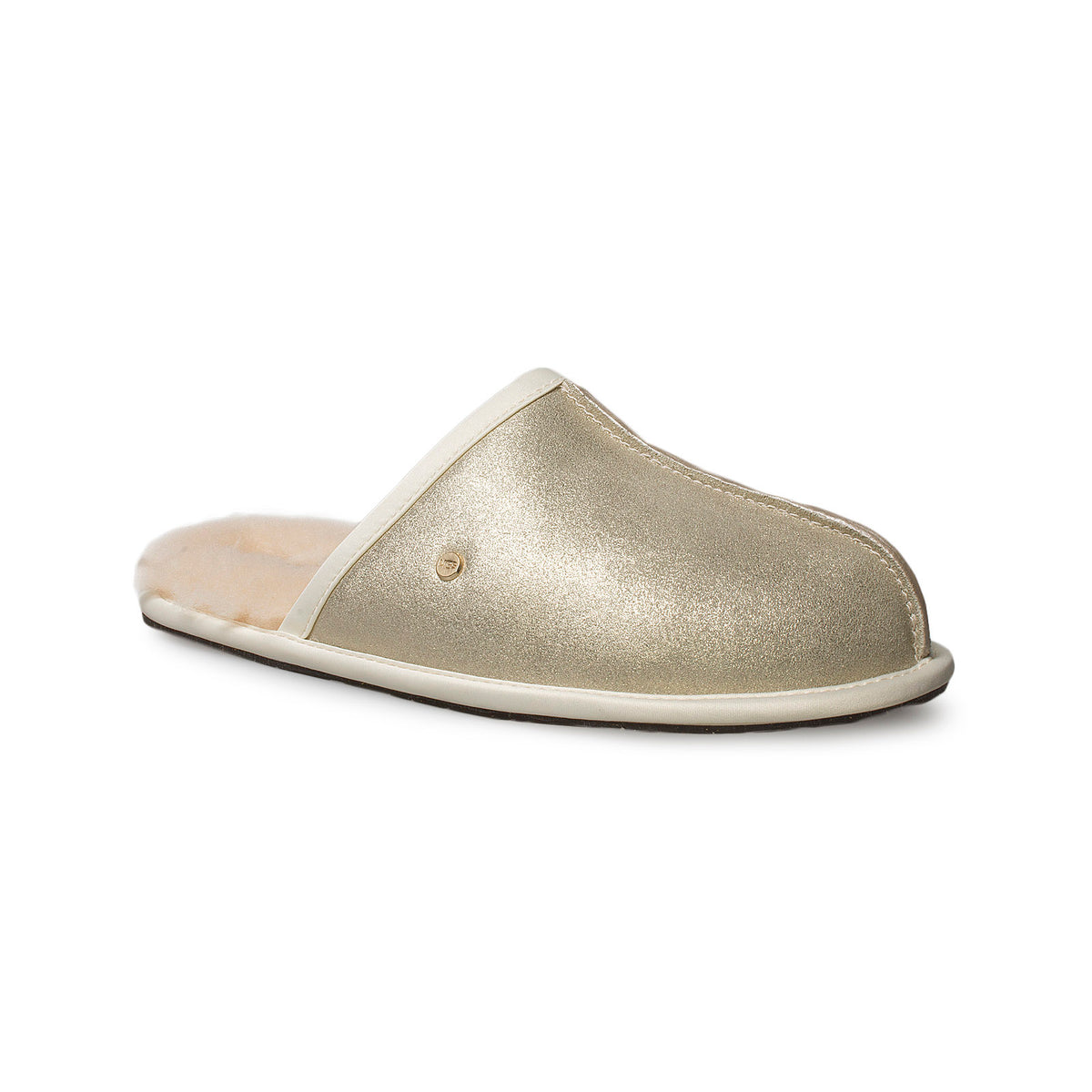 UGG Pearle Sparkle Platinum Gold Slippers - Women's – MyCozyBoots
