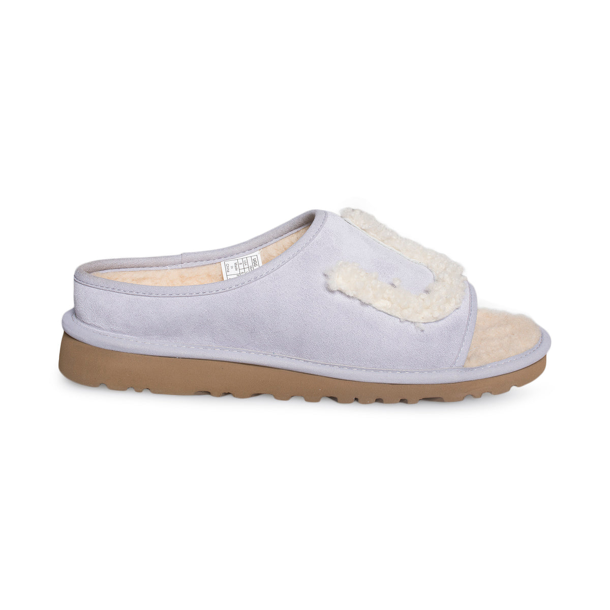 UGG Slide Fog / Natural Slippers - Women's – MyCozyBoots