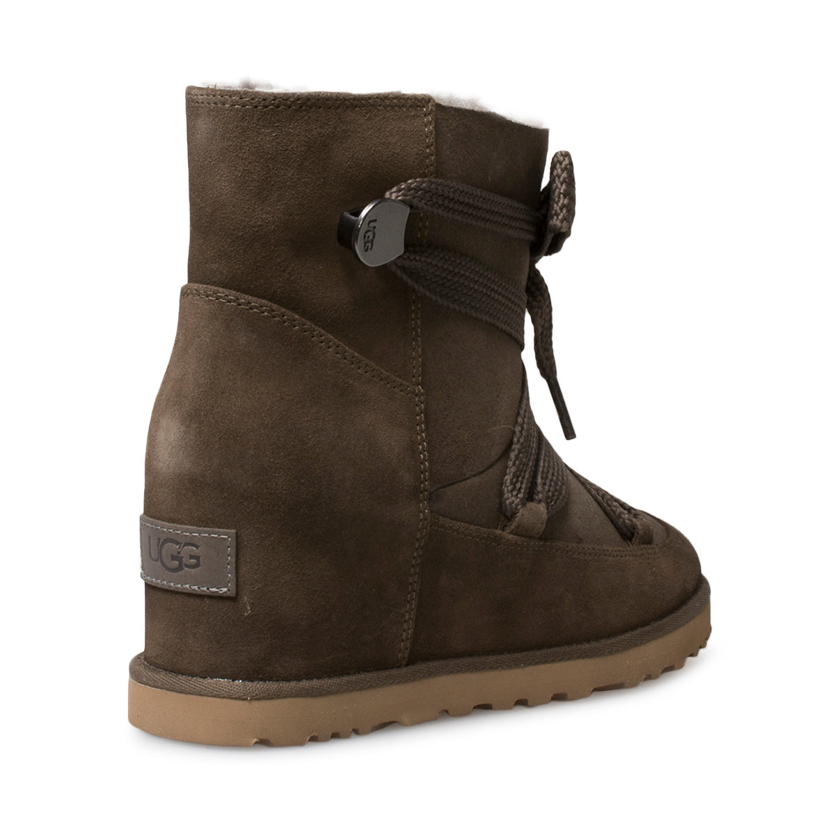 UGG Classic Femme Lace Up Slate Boots - Women's – MyCozyBoots