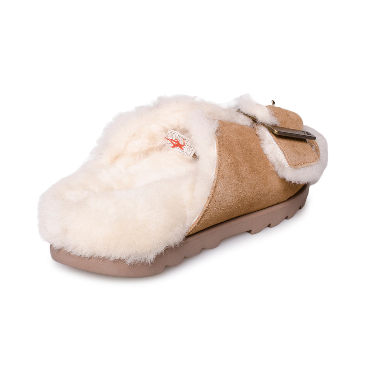 UGG Outslide Buckle Chestnut Slippers - Women's – MyCozyBoots