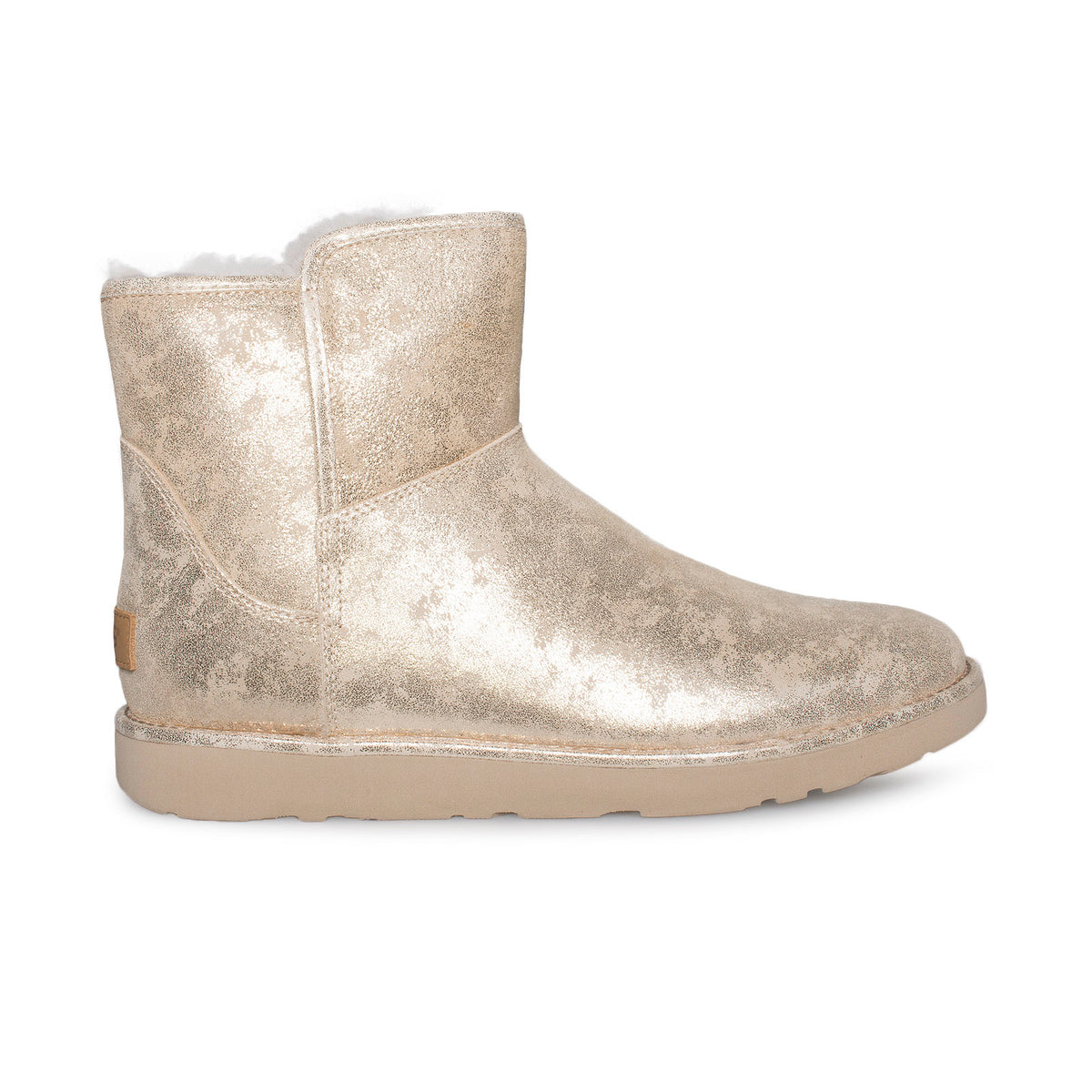 UGG Abree Mini Stardust Metal Gold Boots - Women's – MyCozyBoots