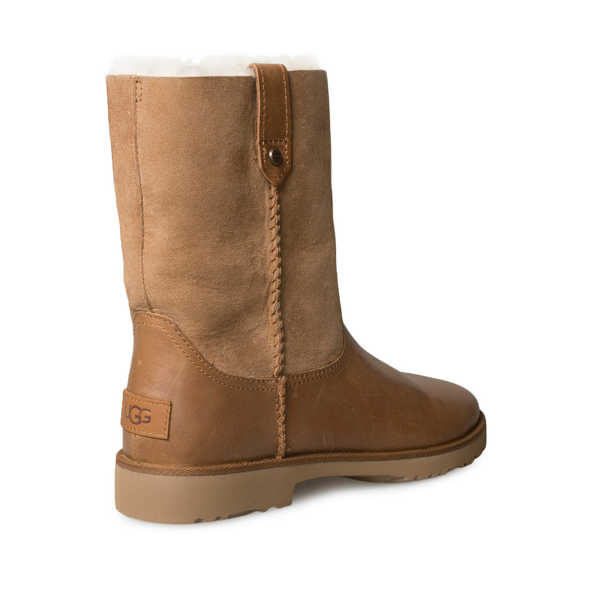 UGG Romely Short Chestnut Boots - Women's – MyCozyBoots