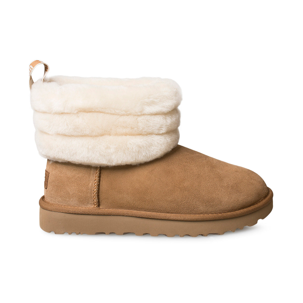 UGG Fluff Mini Quilted Chestnut Boots - Women's – MyCozyBoots