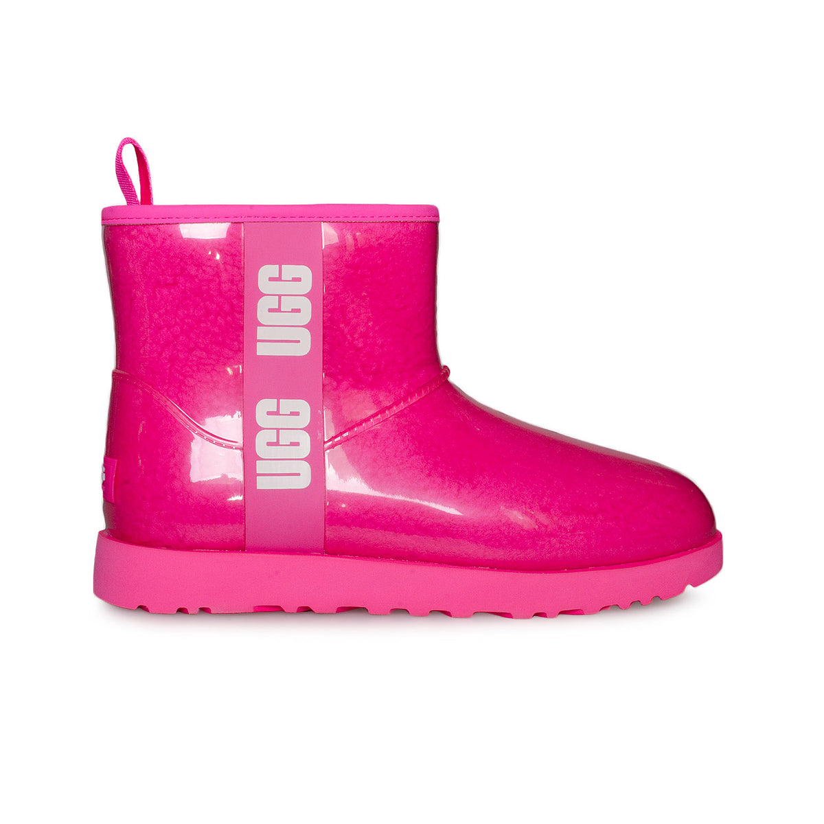 UGG Classic Clear Mini Taffy Pink Boots - Women's – MyCozyBoots