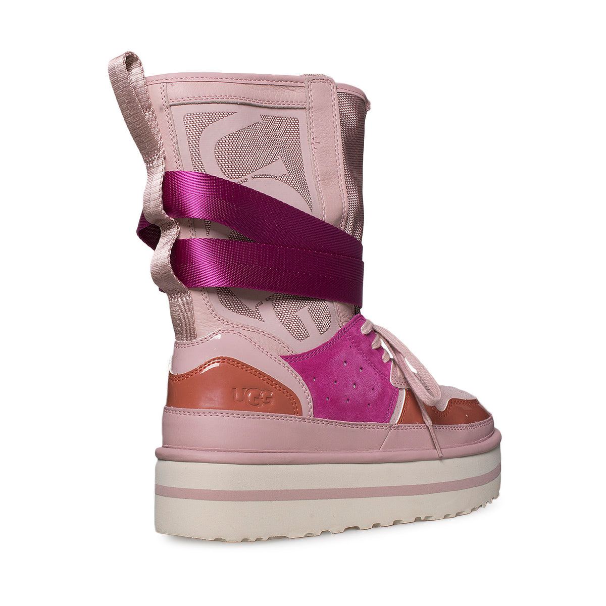UGG Pop Punk High Top Pink Crystal Sneakers - Women's – MyCozyBoots