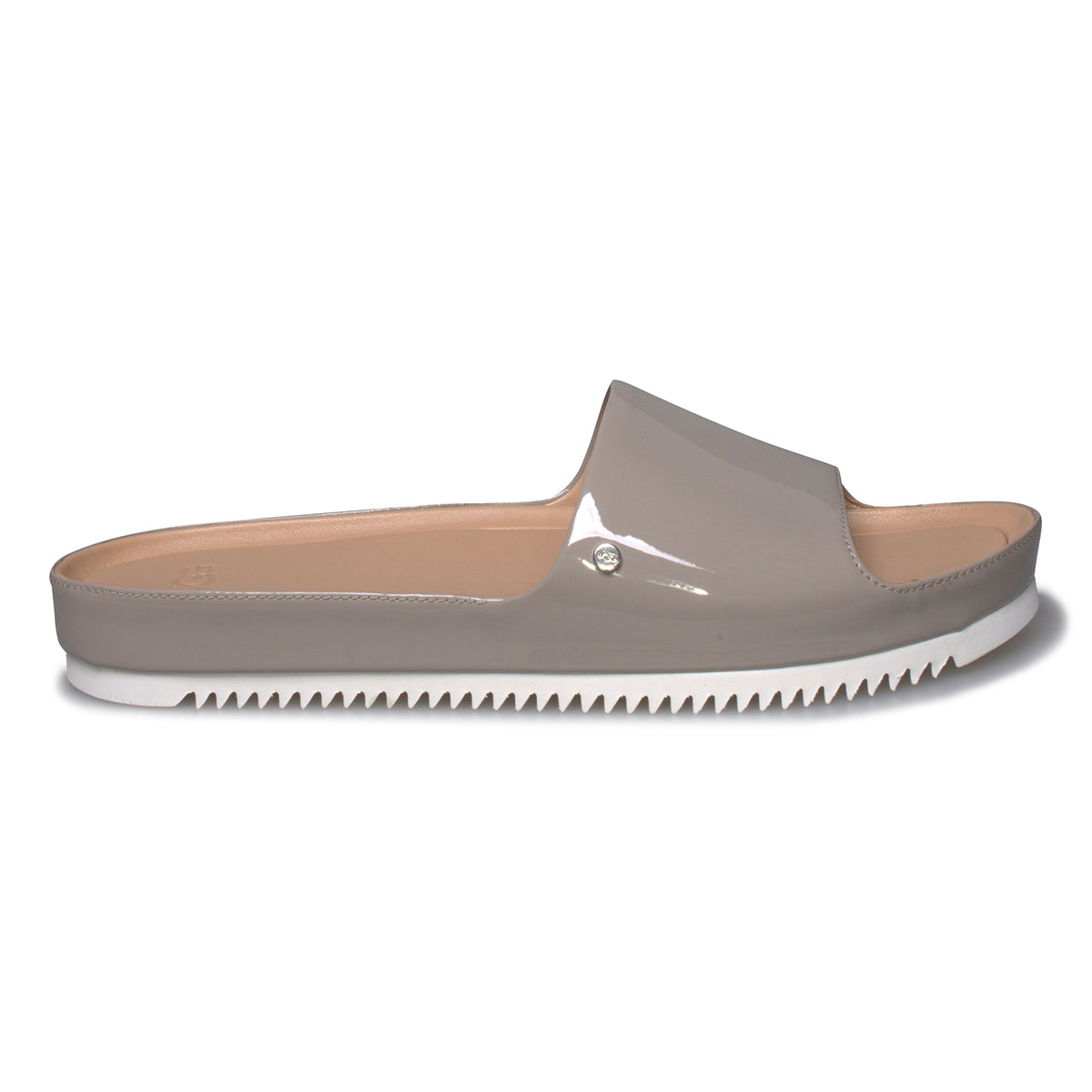 UGG Jane Patent Oyster Slip On Sandals - Women's – MyCozyBoots