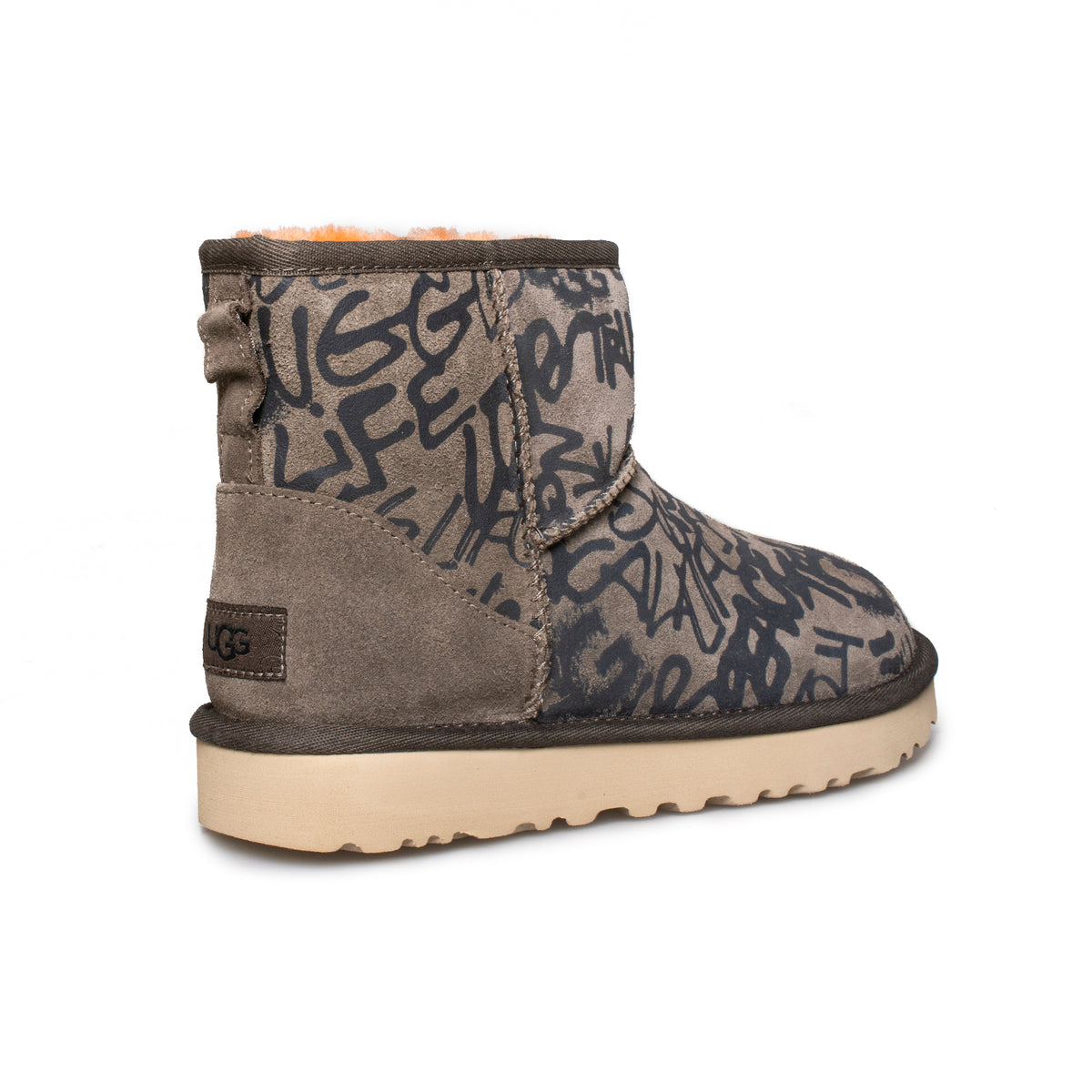 UGG Classic Street Graffiti Mini Slate Boots - Women's – MyCozyBoots