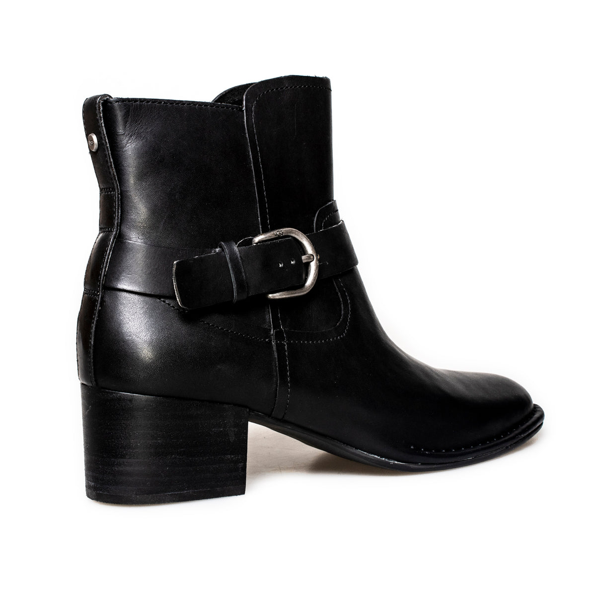 UGG Bandara Ankle Black Boots - Women's – MyCozyBoots