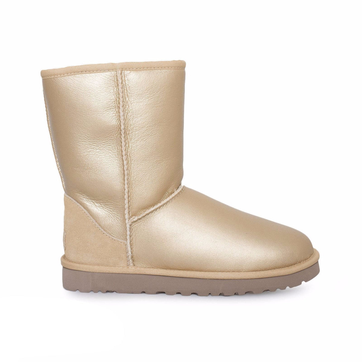 UGG Classic Short Metallic Gold Boots – MyCozyBoots