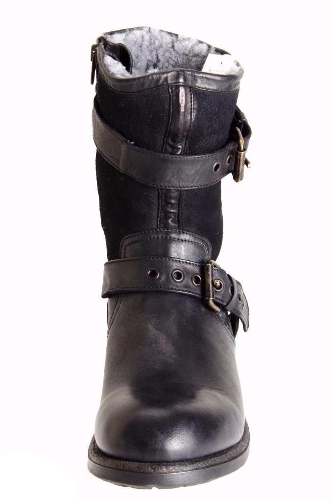 UGG Collection Nigel Black Boots – MyCozyBoots