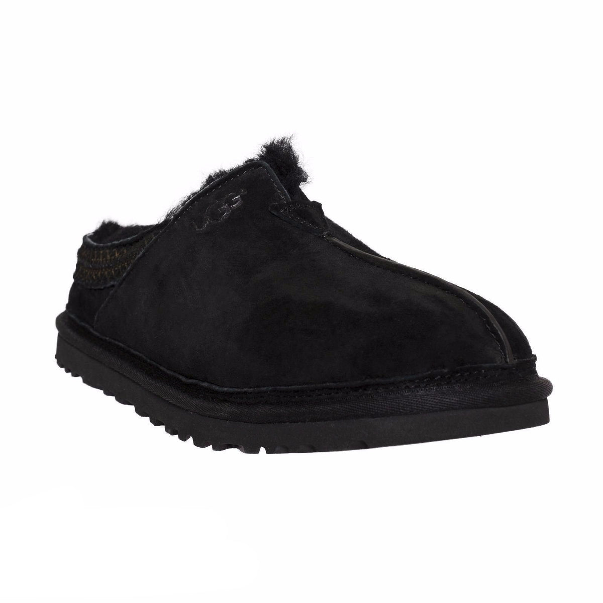 UGG Neuman Black Slippers – MyCozyBoots