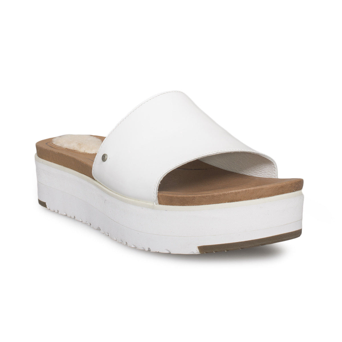 UGG Leanna White Flip Flops – MyCozyBoots