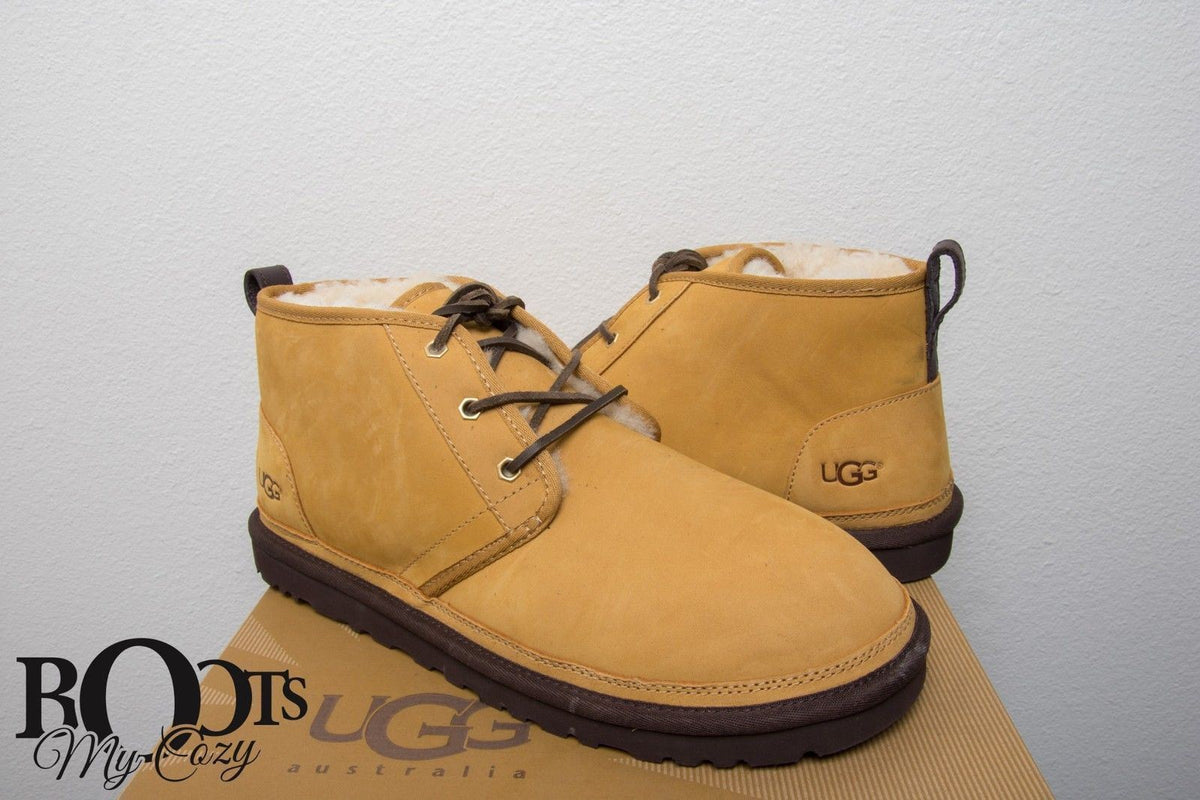 UGG Neumel Wheat Nubuck Boots – MyCozyBoots