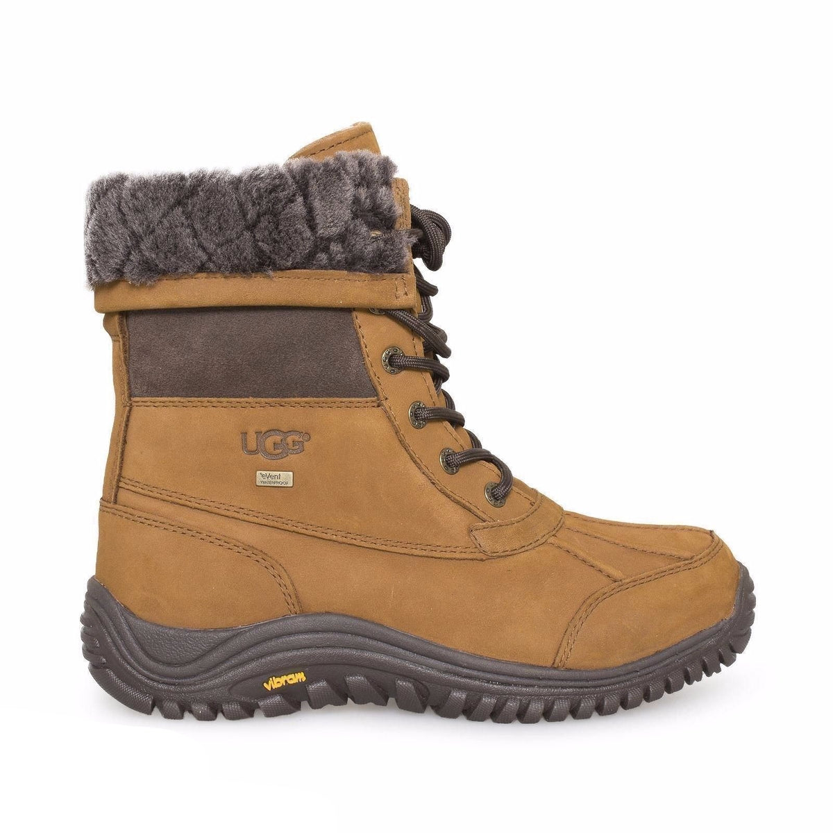 UGG Adirondack II Luxe Quilt Chestnut Boots – MyCozyBoots