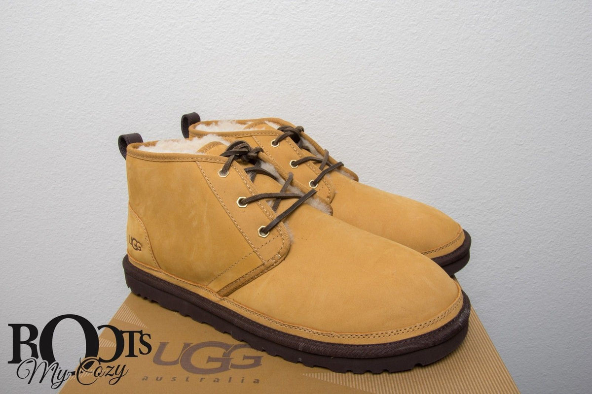 UGG Neumel Wheat Nubuck Boots – MyCozyBoots