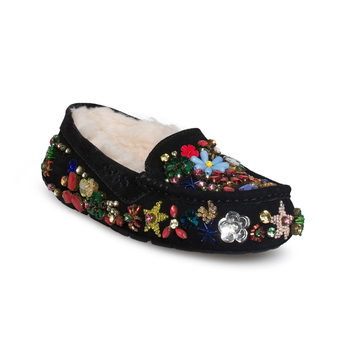 UGG Ansley Jewels Jeremy Scott Black Slippers – MyCozyBoots